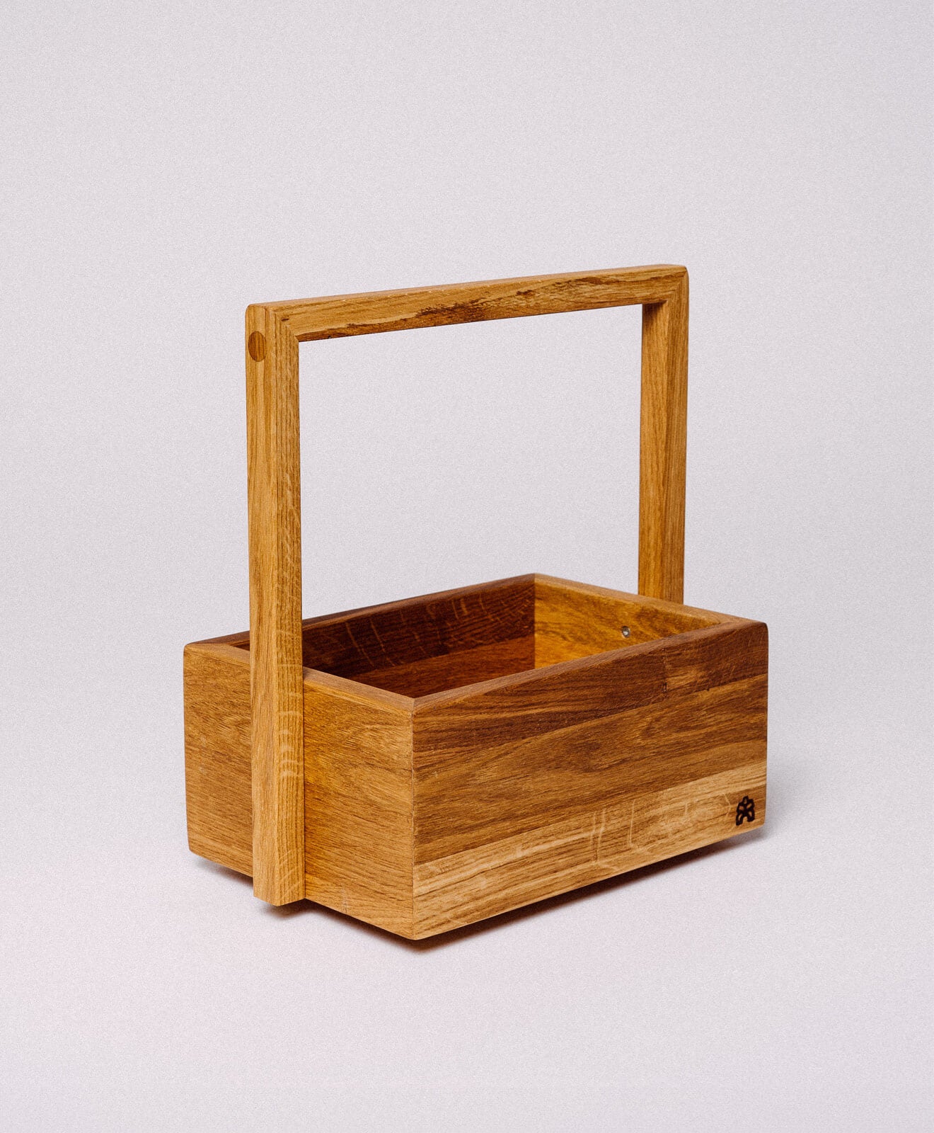 Holzkiste Eiche mit Griff kleiner Fritz - Kawentsmann